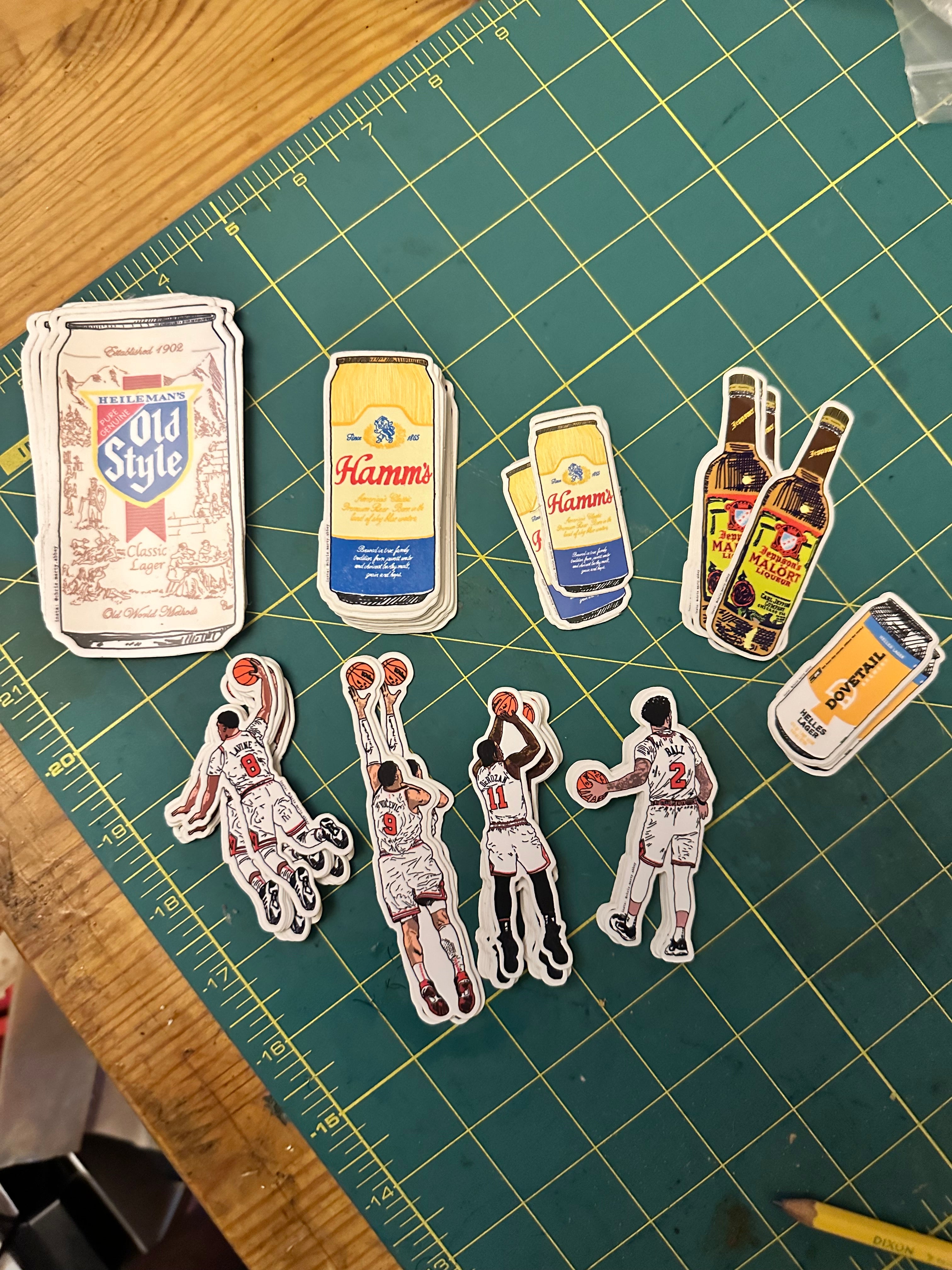 Chicago Sticker Pack – Seasons Shapes